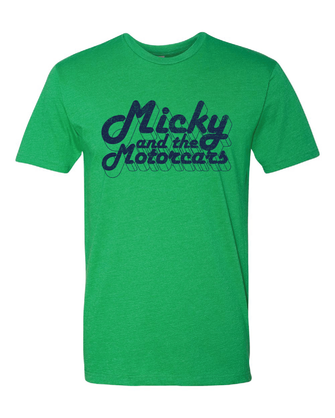 Green Graphic Motorcars T – Micky and the Motorcars