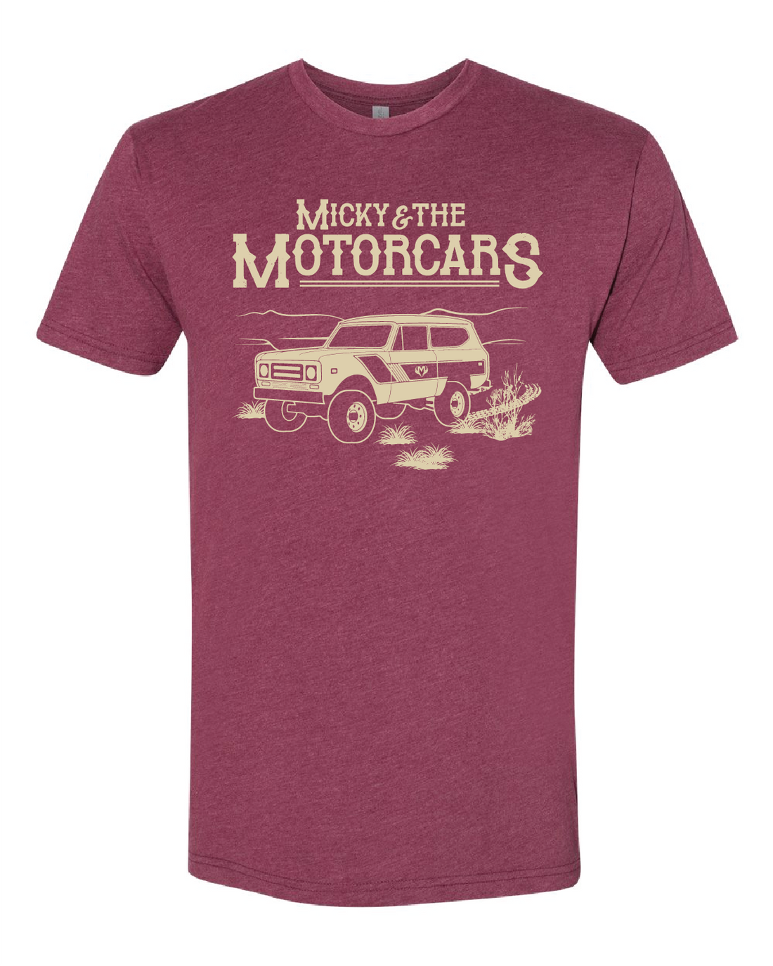 Maroon Bronco T – Micky and the Motorcars